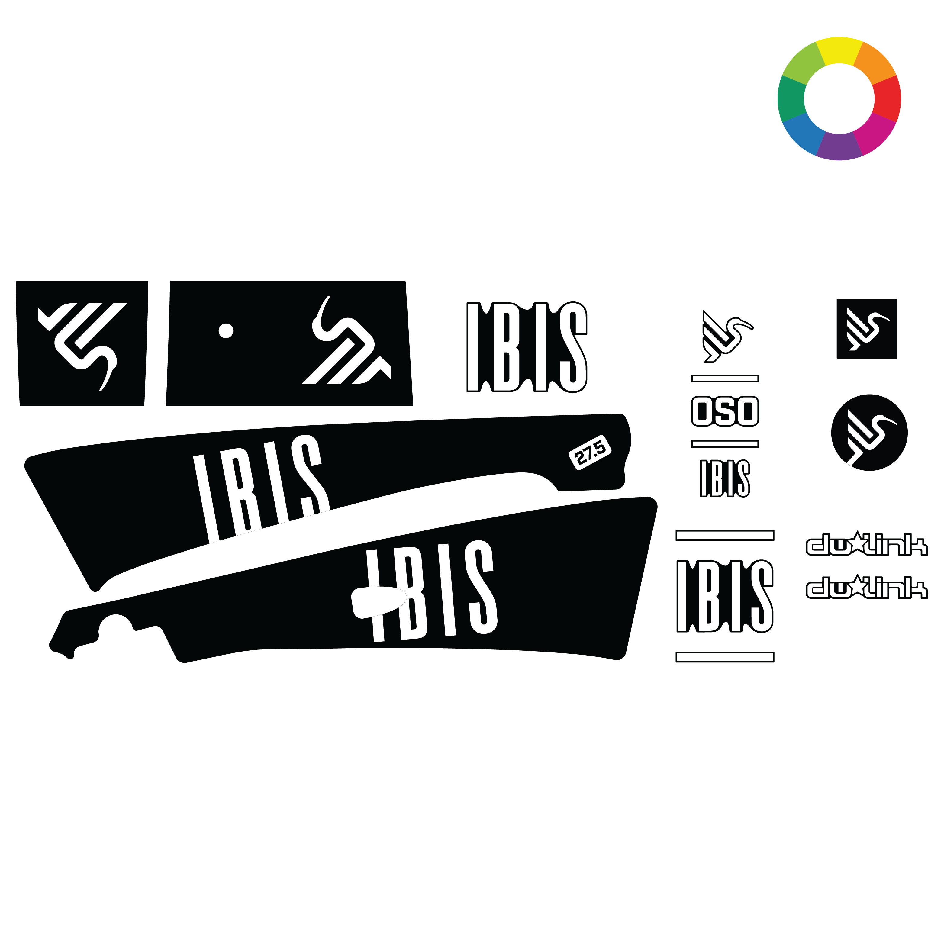 Custom 2023-2024 Ibis Oso Decal Kit | Fully Customizable – Ground Keeper Custom