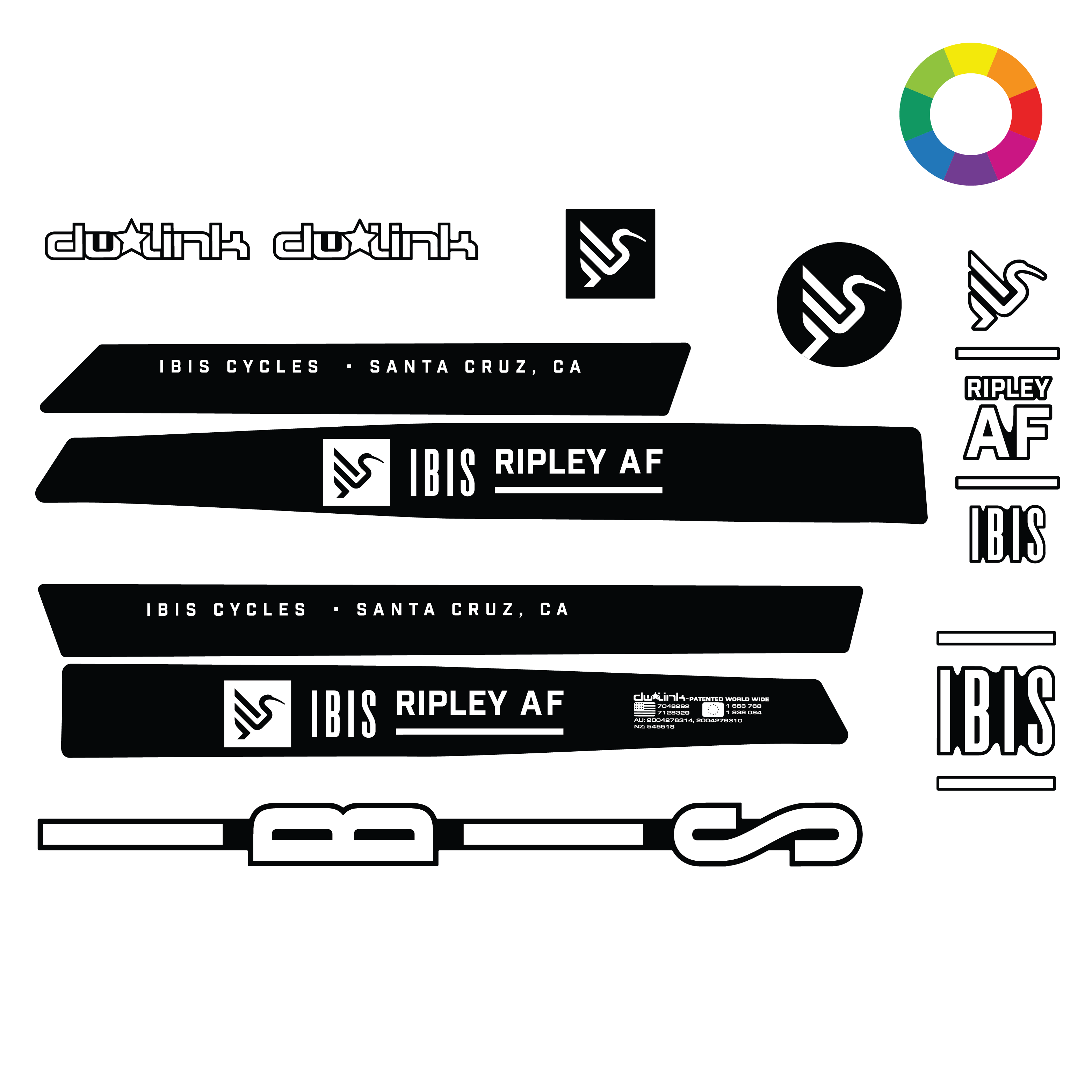 Custom 2024 Ibis Ripley AF Decal Kit | Fully Customizable – Ground Keeper Custom