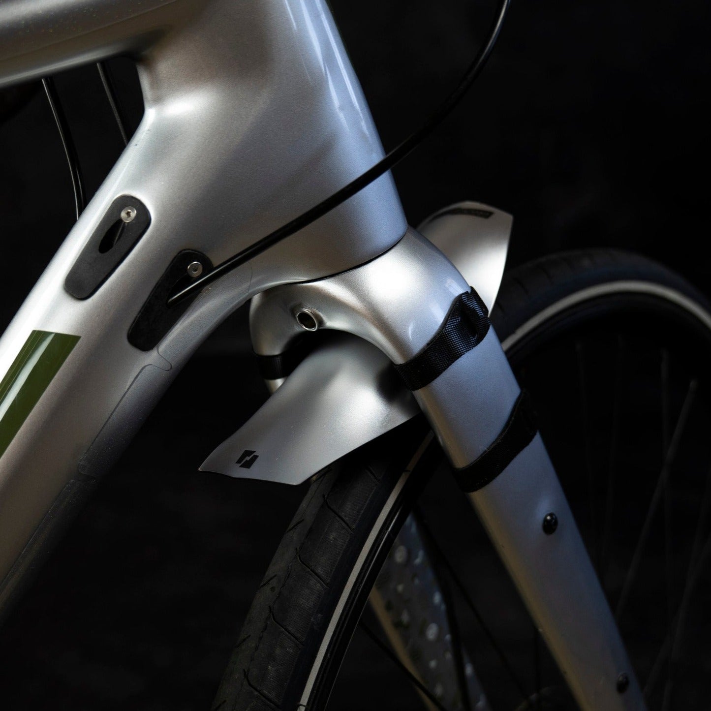 Metallic Silver Mini Fender – Ground Keeper Custom