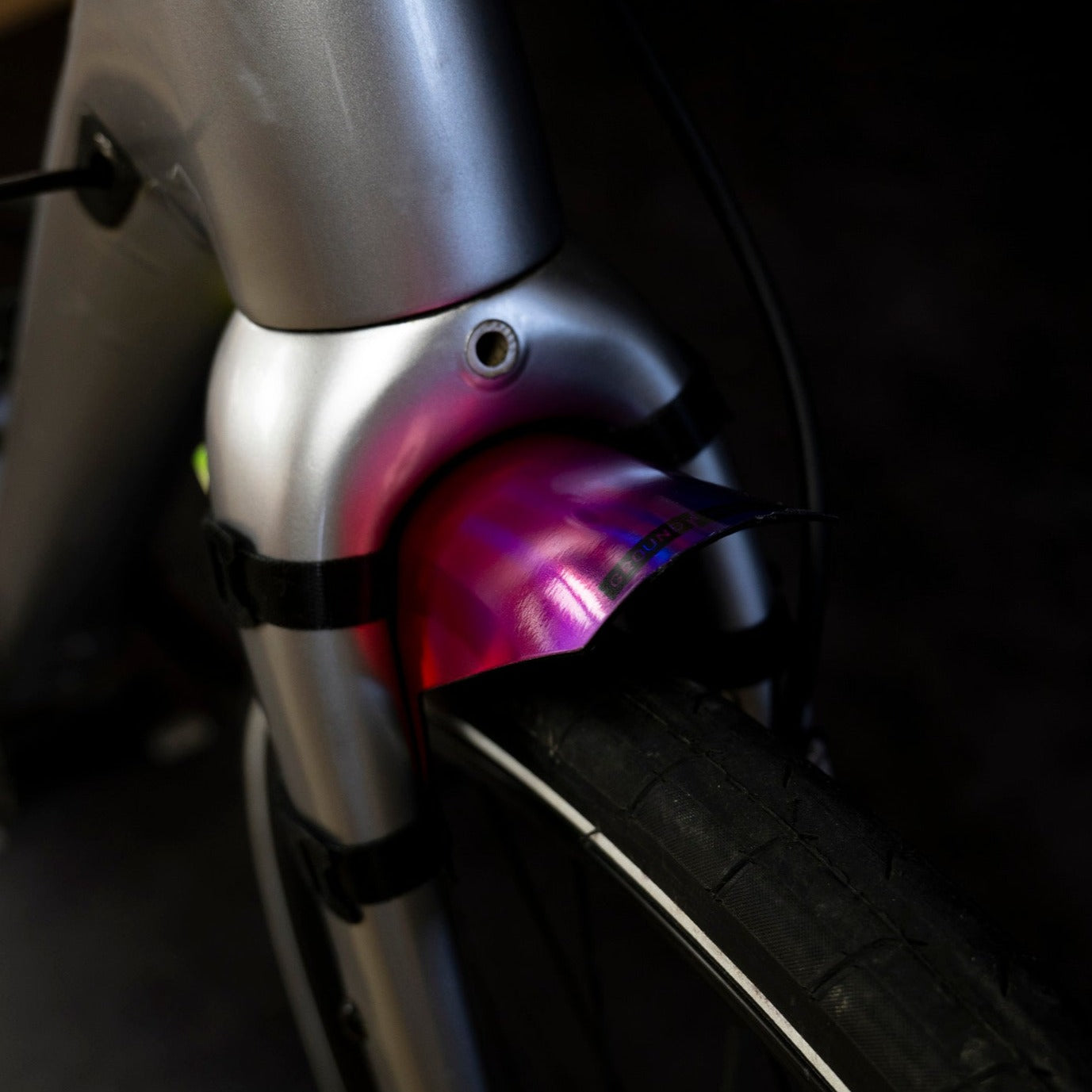 Rainbow Road Mini Fender – Ground Keeper Custom