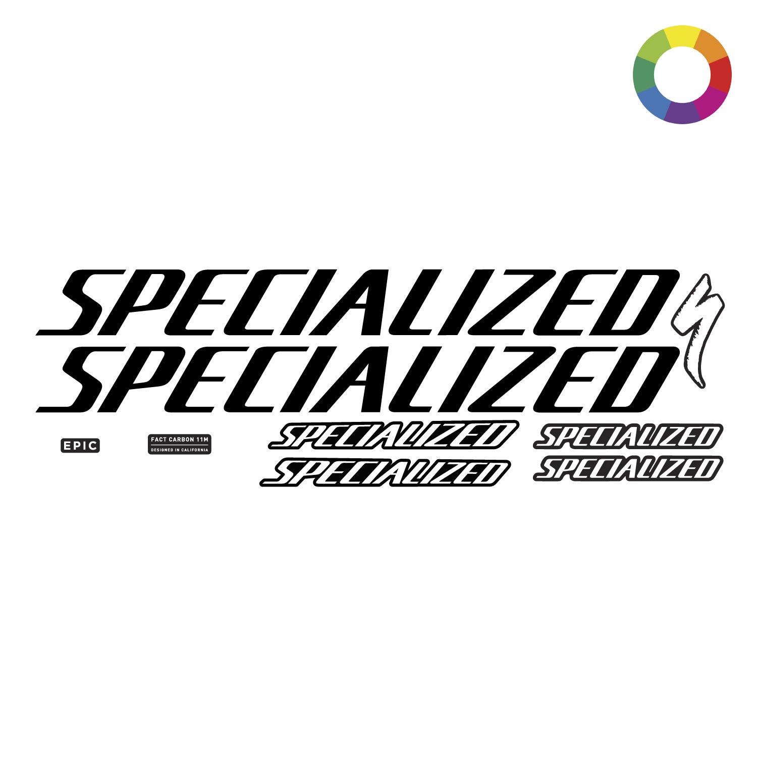 CUSTOM 2024-26 Specialized Epic L-XL Decal – Ground Keeper Custom