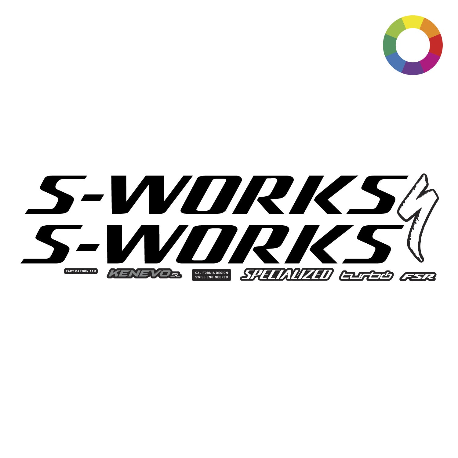 CUSTOM 2024 Specialized Kenevo SL S-Works S3 Decal – Ground Keeper Custom