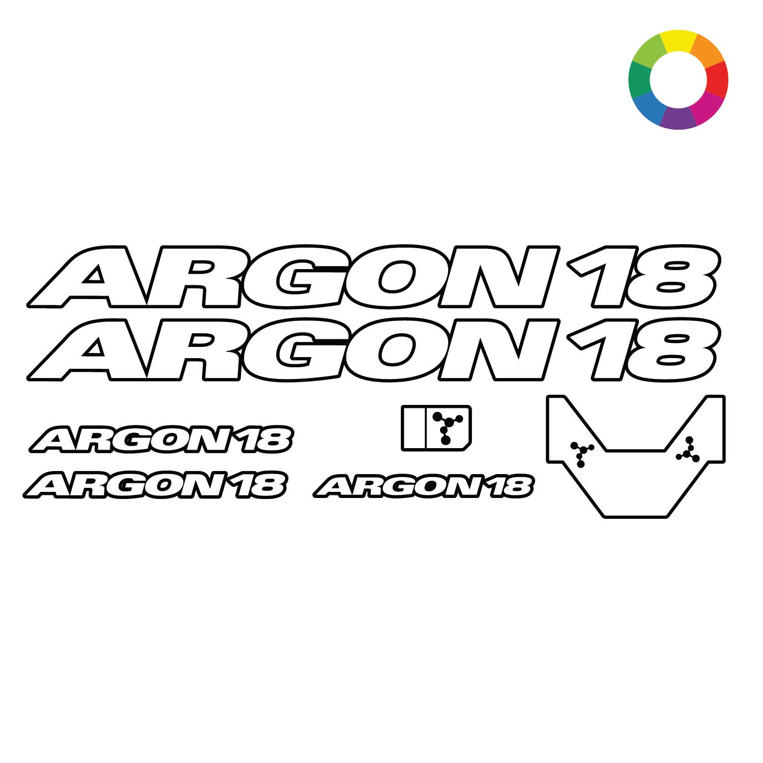 Custom Argon 18 E118 SMALL Decal | Fully Customizable – Ground Keeper ...