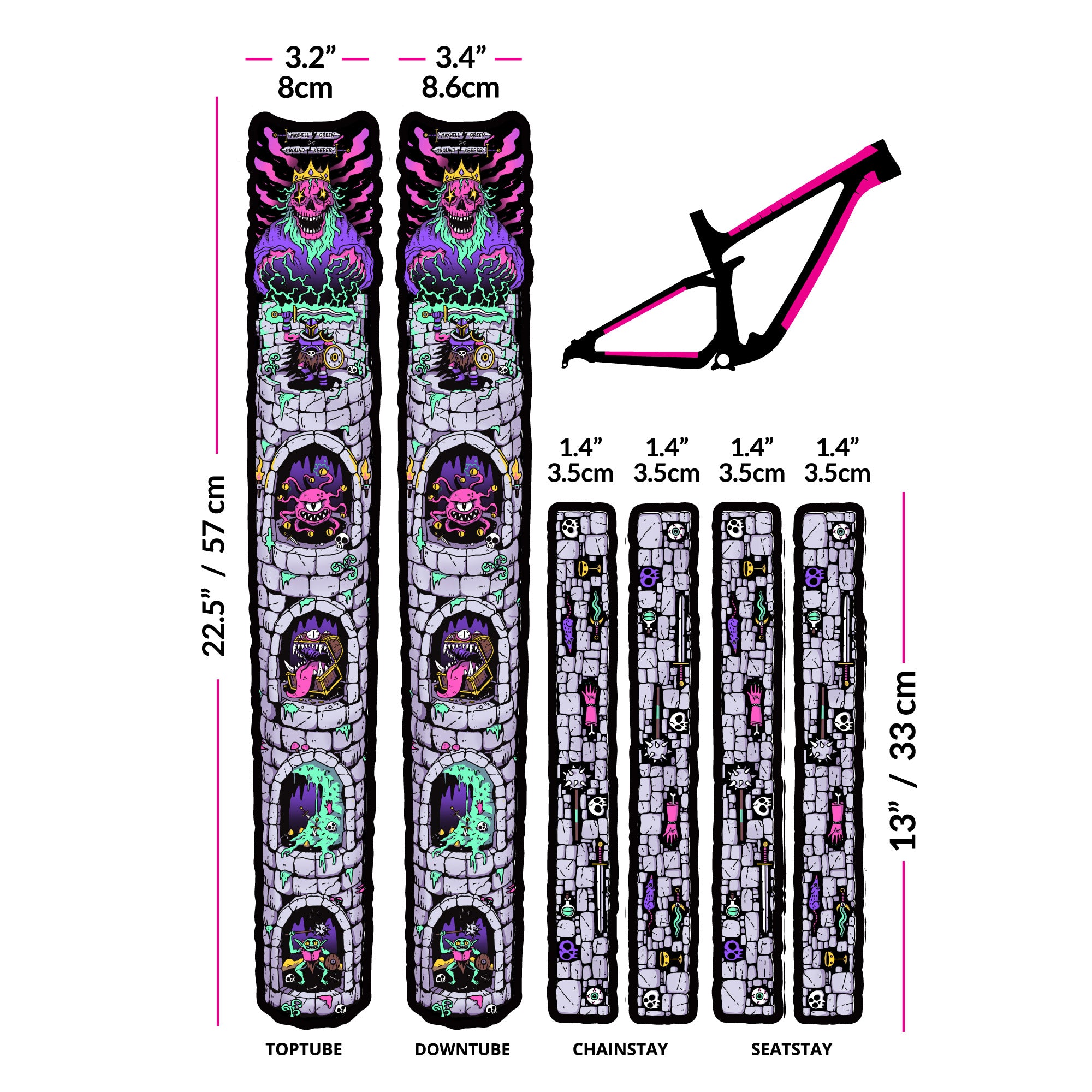 Maxwell Green Artist Series Frame Keeper – Ground Keeper Custom