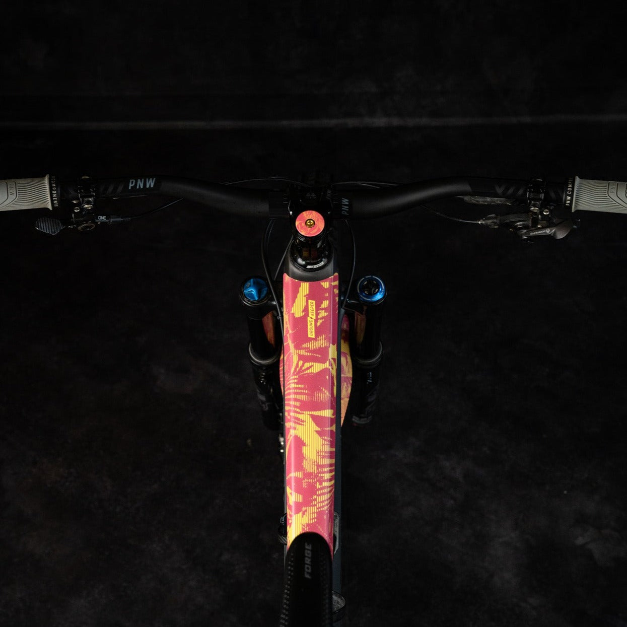 Tropical Glitch Frame Keeper - Opaque – Ground Keeper Custom