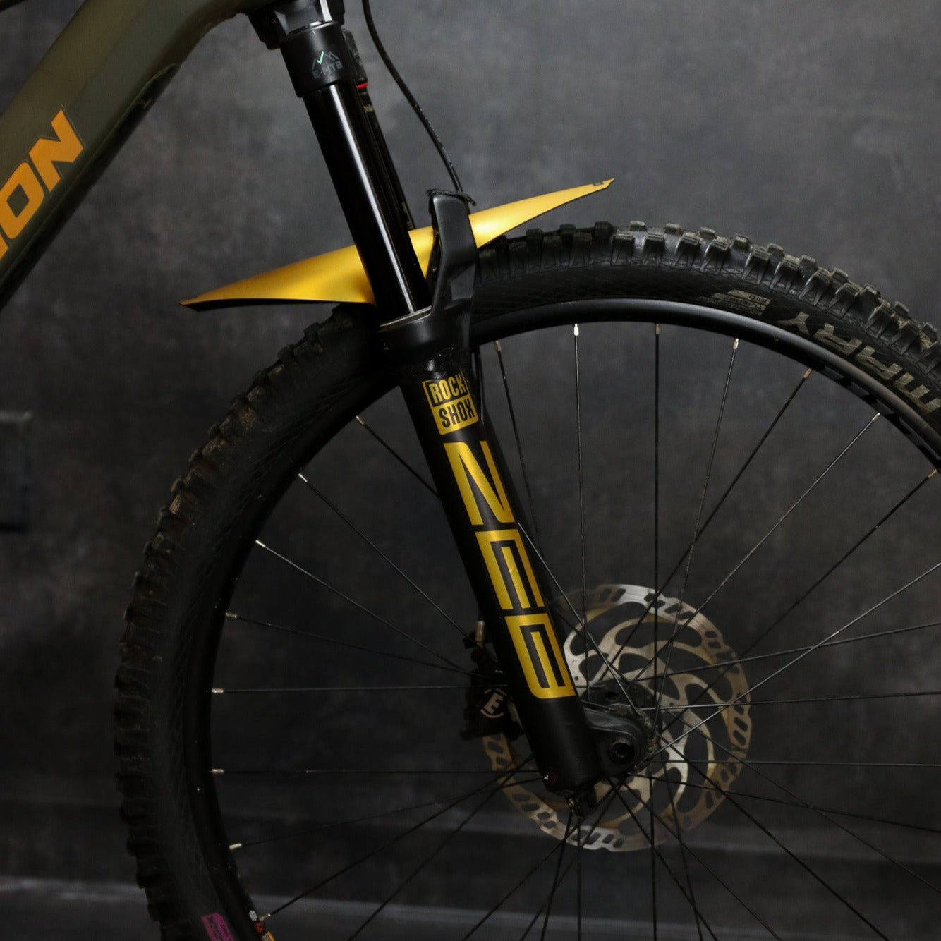 Metallic Gold Long Fender – Ground Keeper Custom