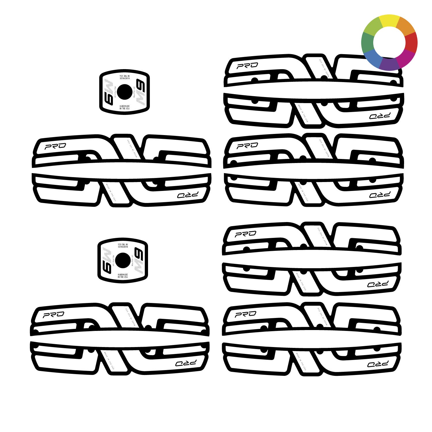 Custom ENVE M9 Pro Mullet Rim Decals | Fully Customizable – Ground ...