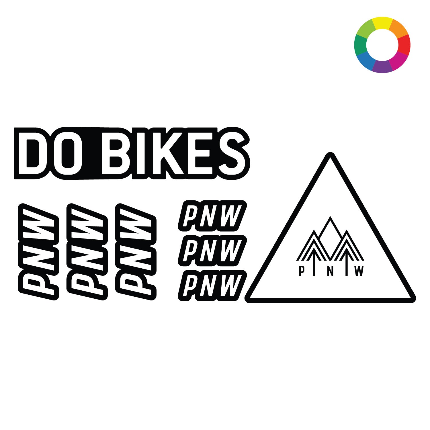 Custom PNW Components Loam Carbon Handlebar Decals | Fully Customizable ...