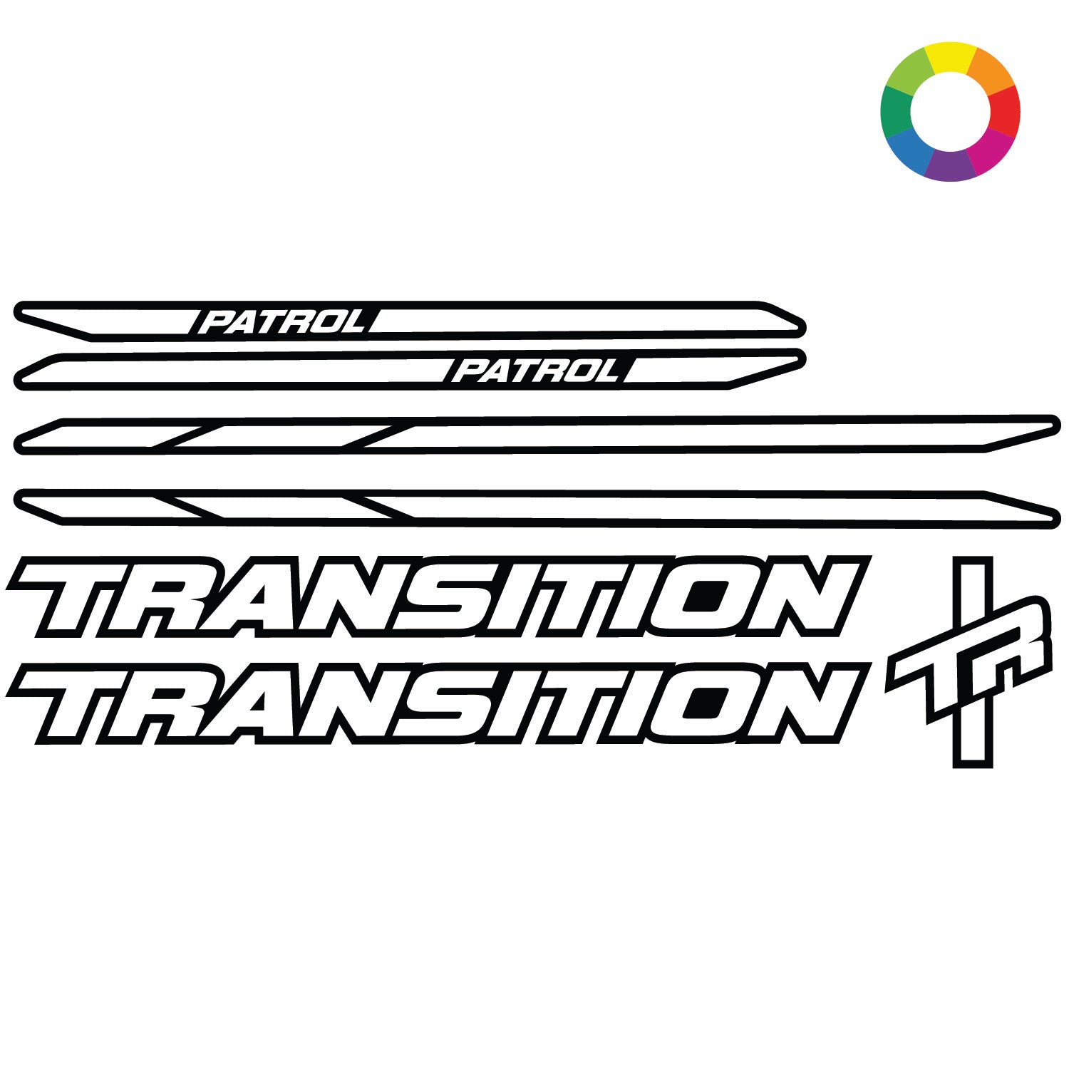 Custom 2022 Transition Patrol Carbon Decal Kit | Fully Customizable ...