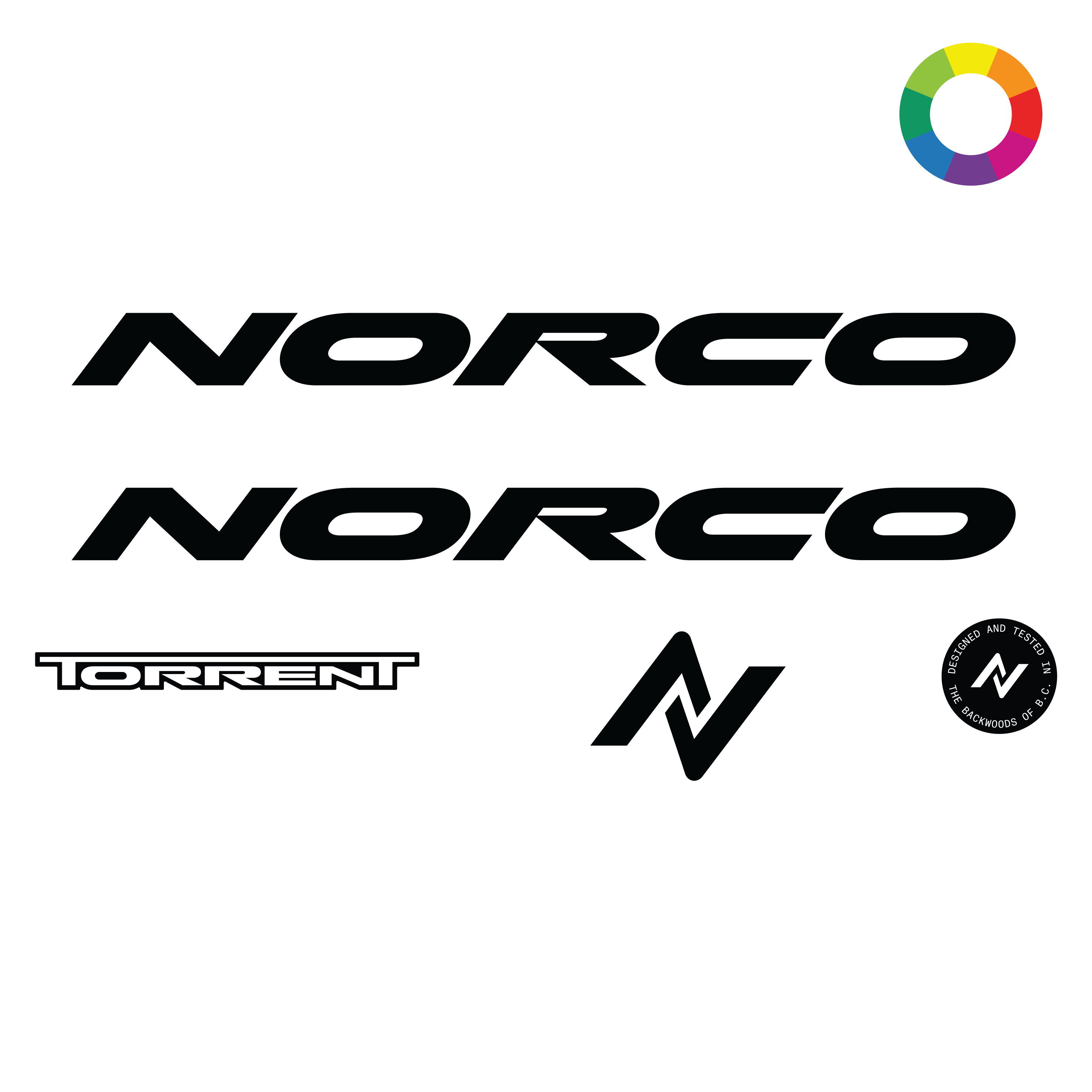 Custom 2024 Norco Torrent Decal Kit | Fully Customizable – Ground ...