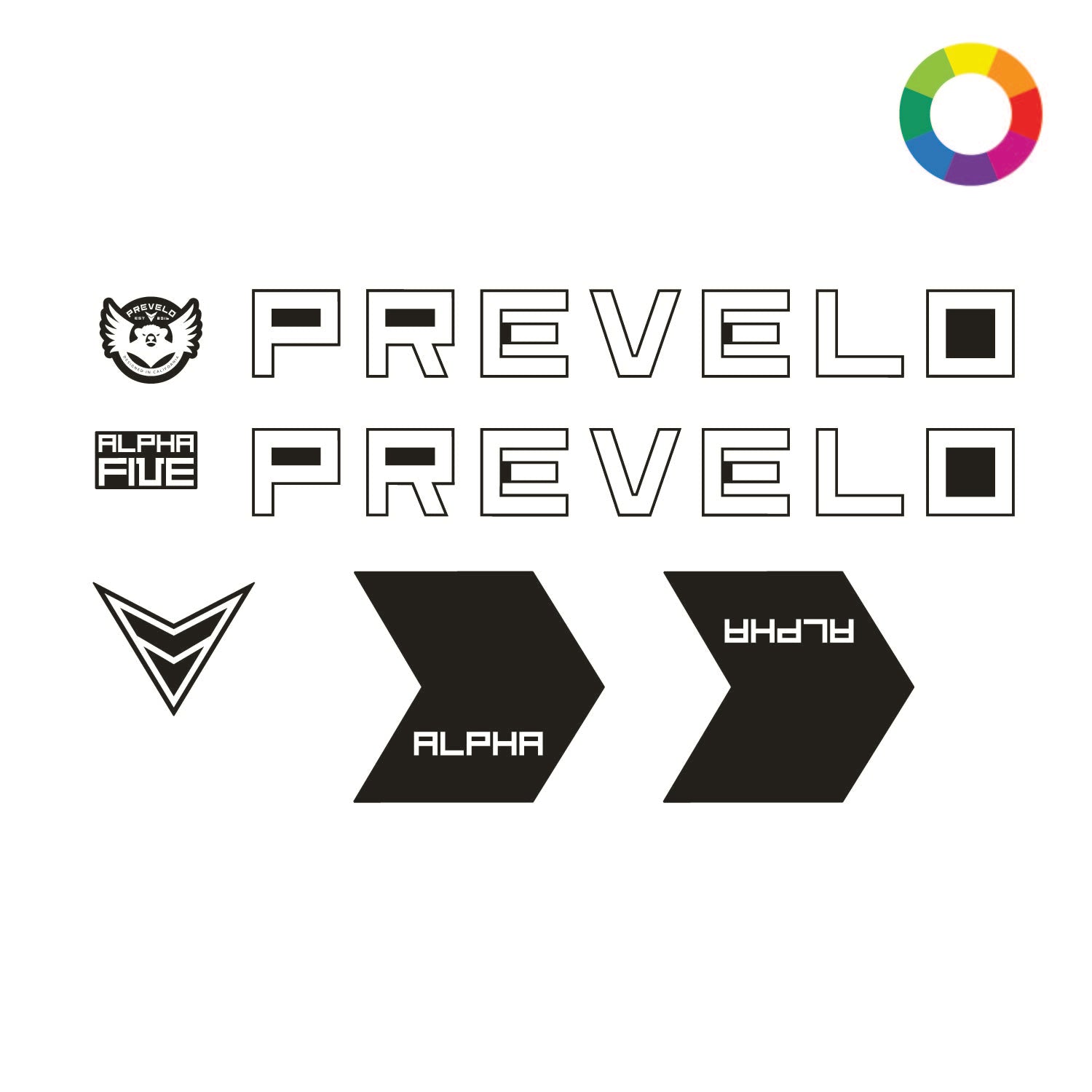 Custom 2024 Prevelo Alpha Five Decal Kit | Fully Customizable – Ground ...