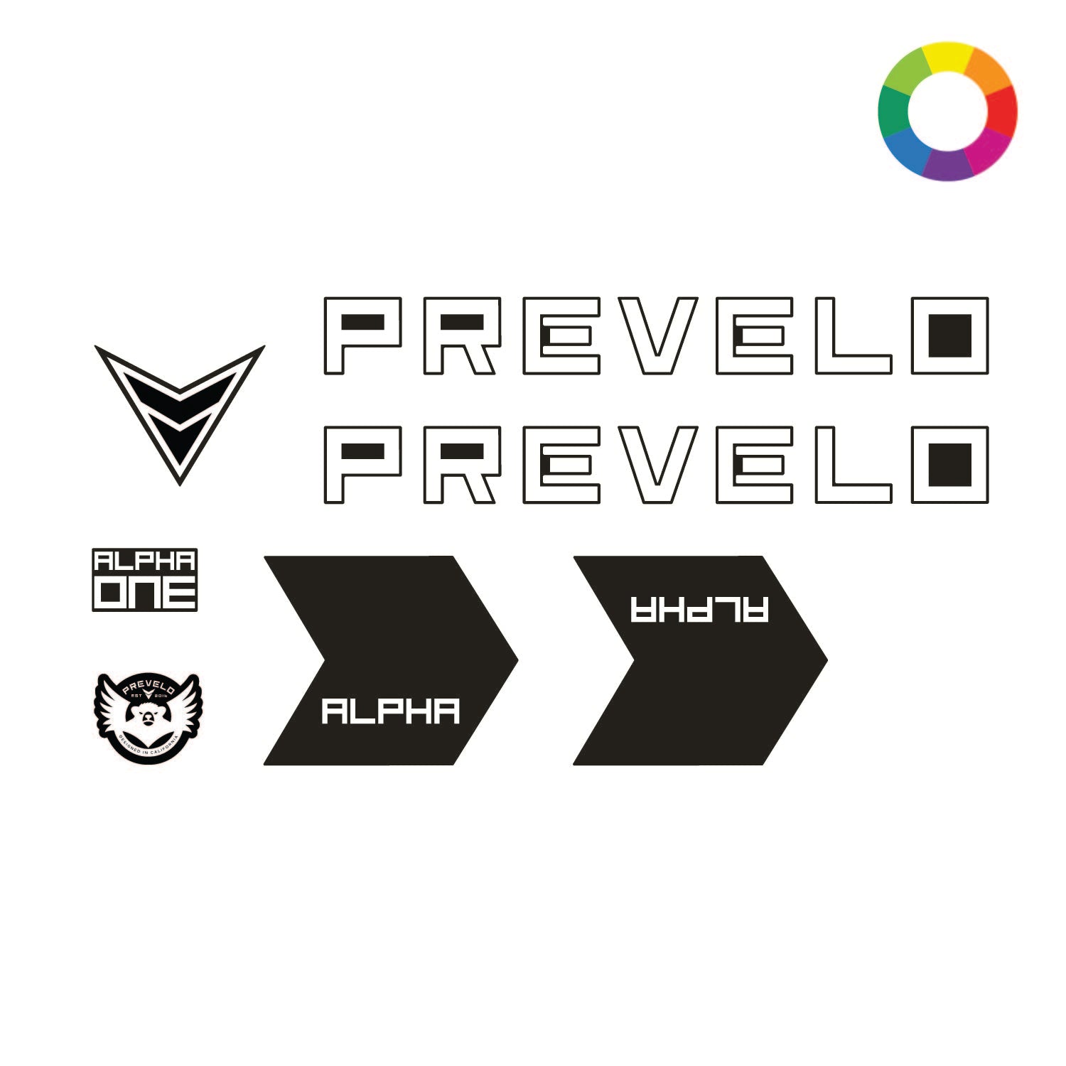 Custom 2024 Prevelo Alpha One Decal Kit | Fully Customizable – Ground ...