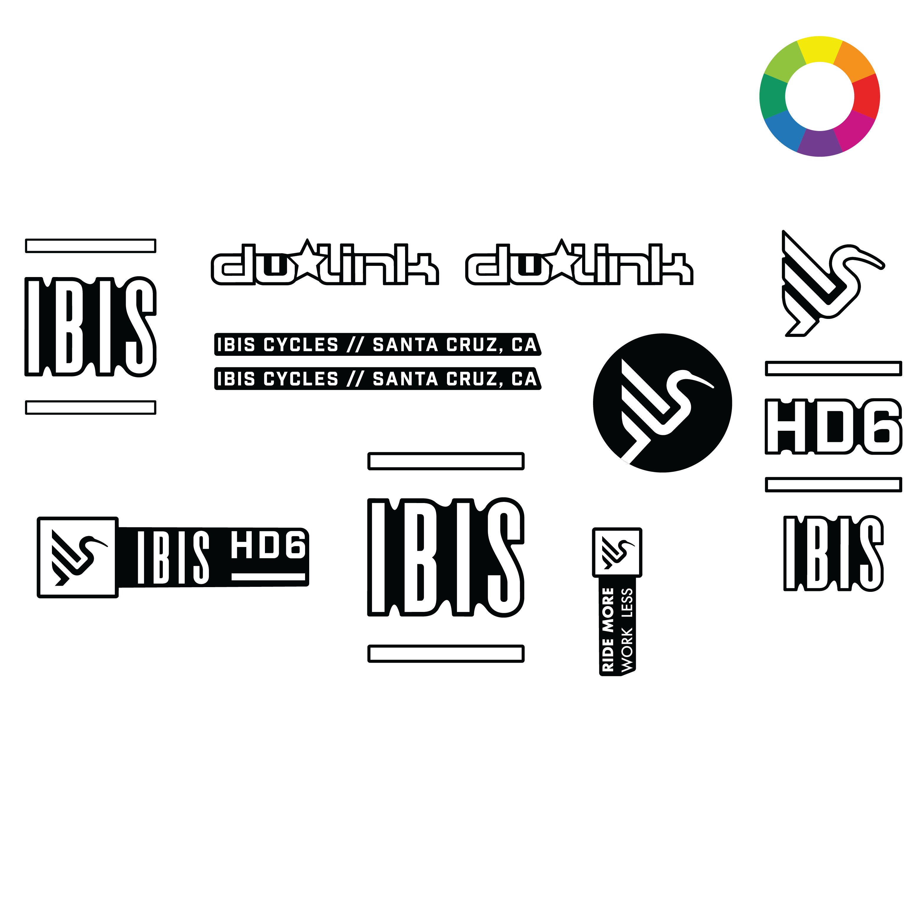 Custom 2024 Ibis HD6 Decal Kit | Fully Customizable – Ground Keeper Custom