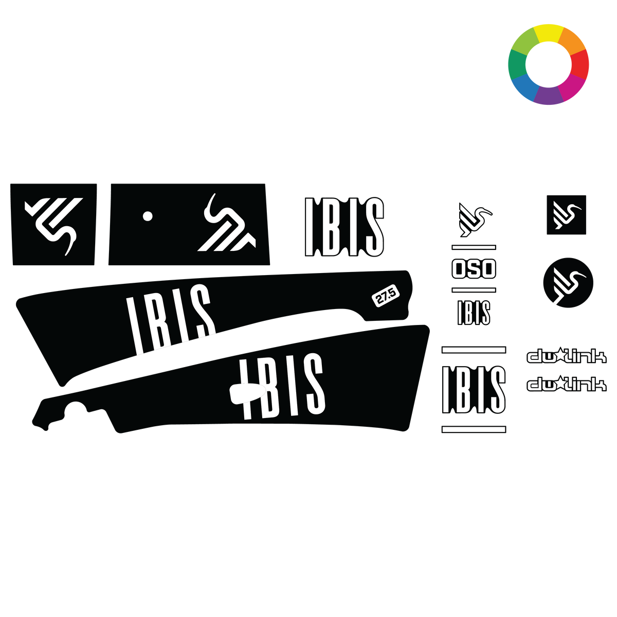 Custom 2023-2024 Ibis Oso Decal Kit | Fully Customizable – Ground ...