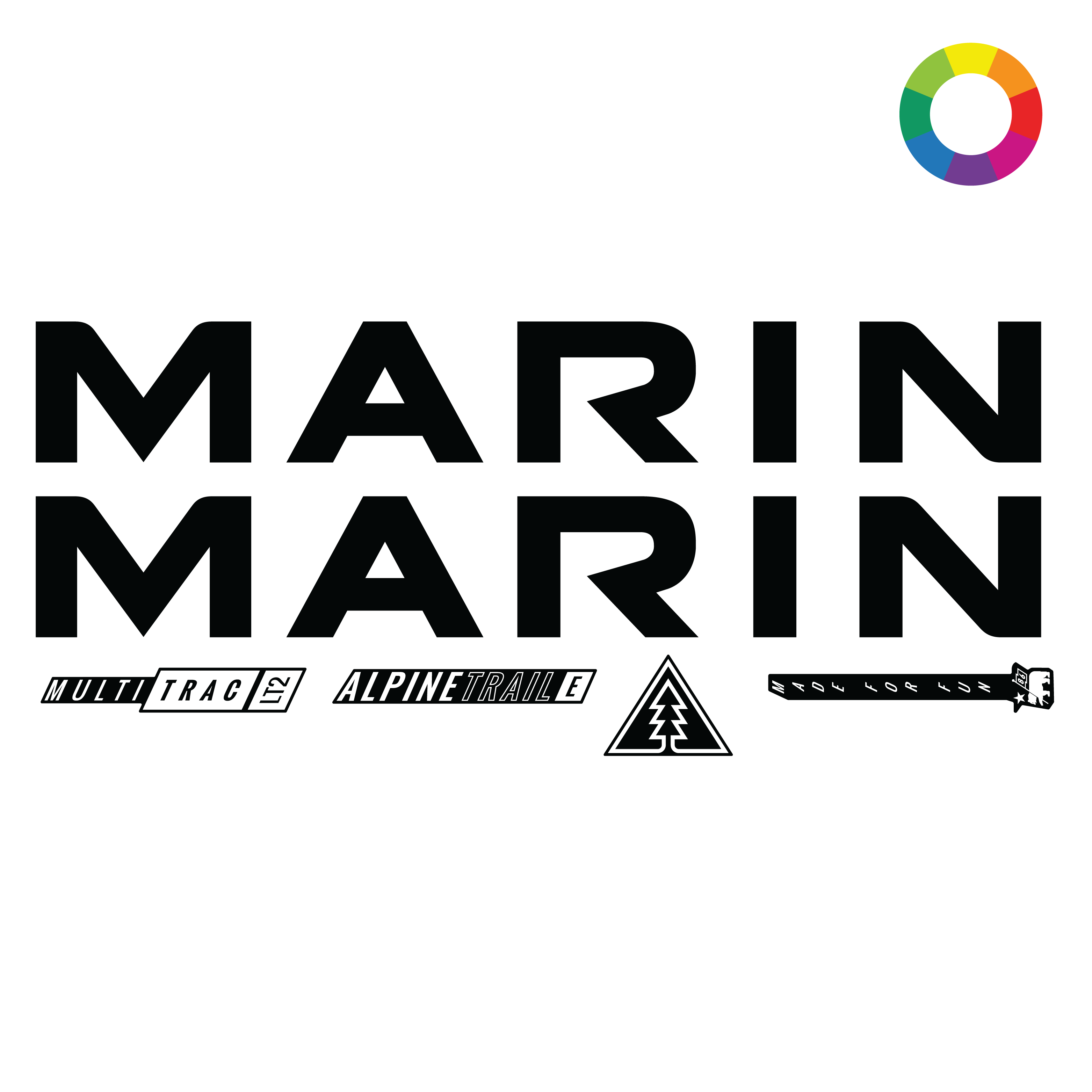 Custom 2024 Marin Alpine Trail E Bosch Decal Kit | Fully Customizable ...