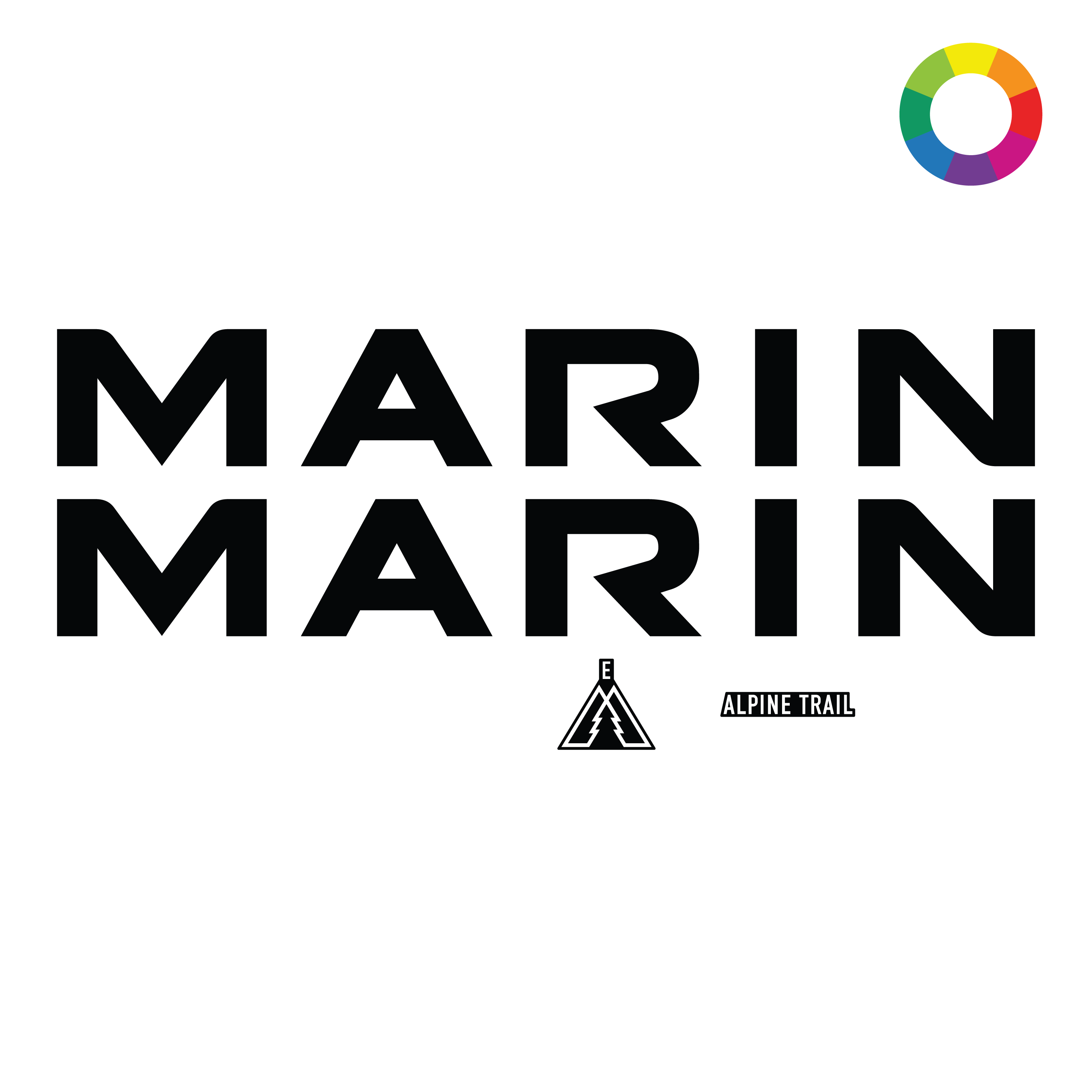 Custom 2024 Marin Alpine Trail E Shimano Decal Kit | Fully Customizable ...