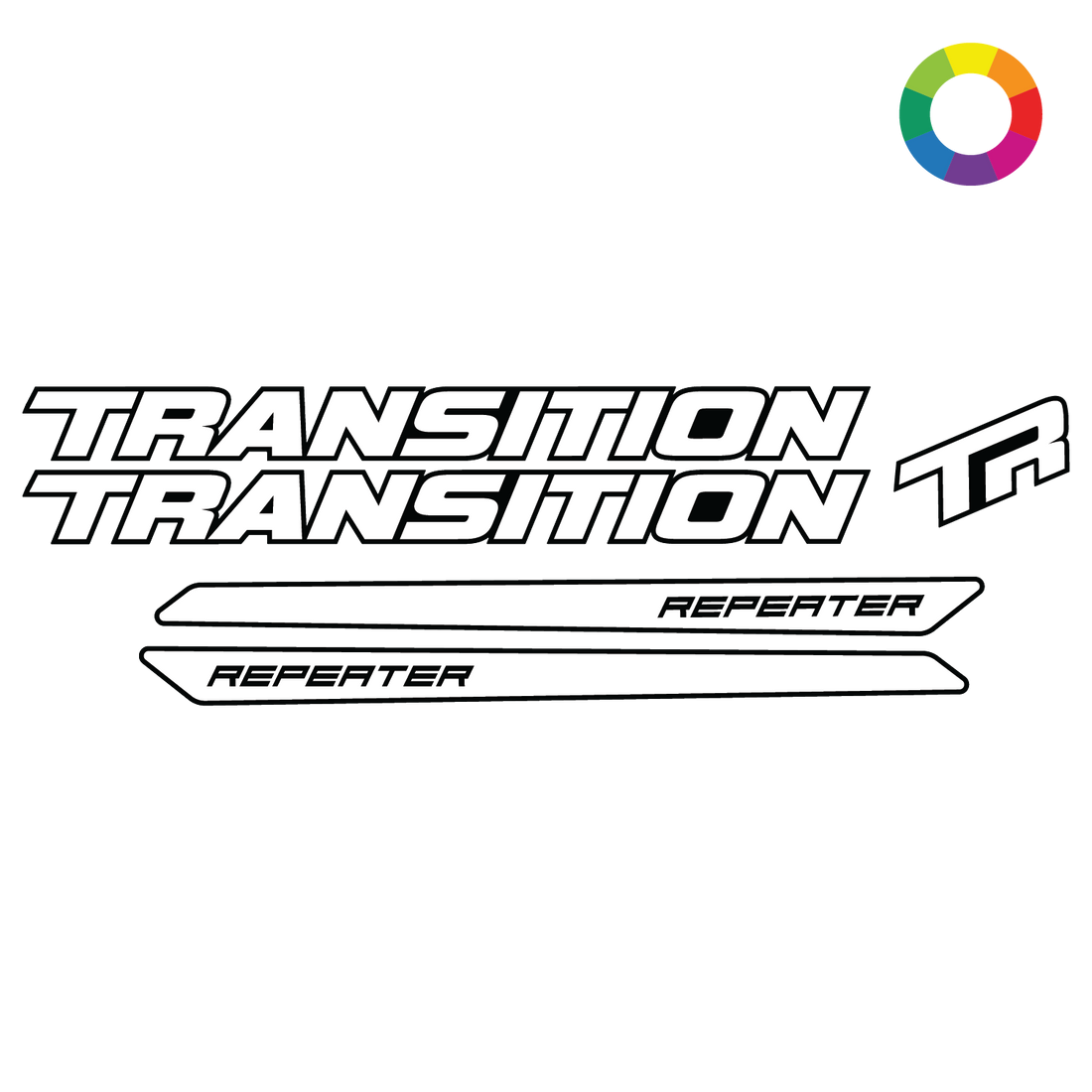 Custom 2024 Transition Repeater PT Decal Kit | Fully Customizable ...