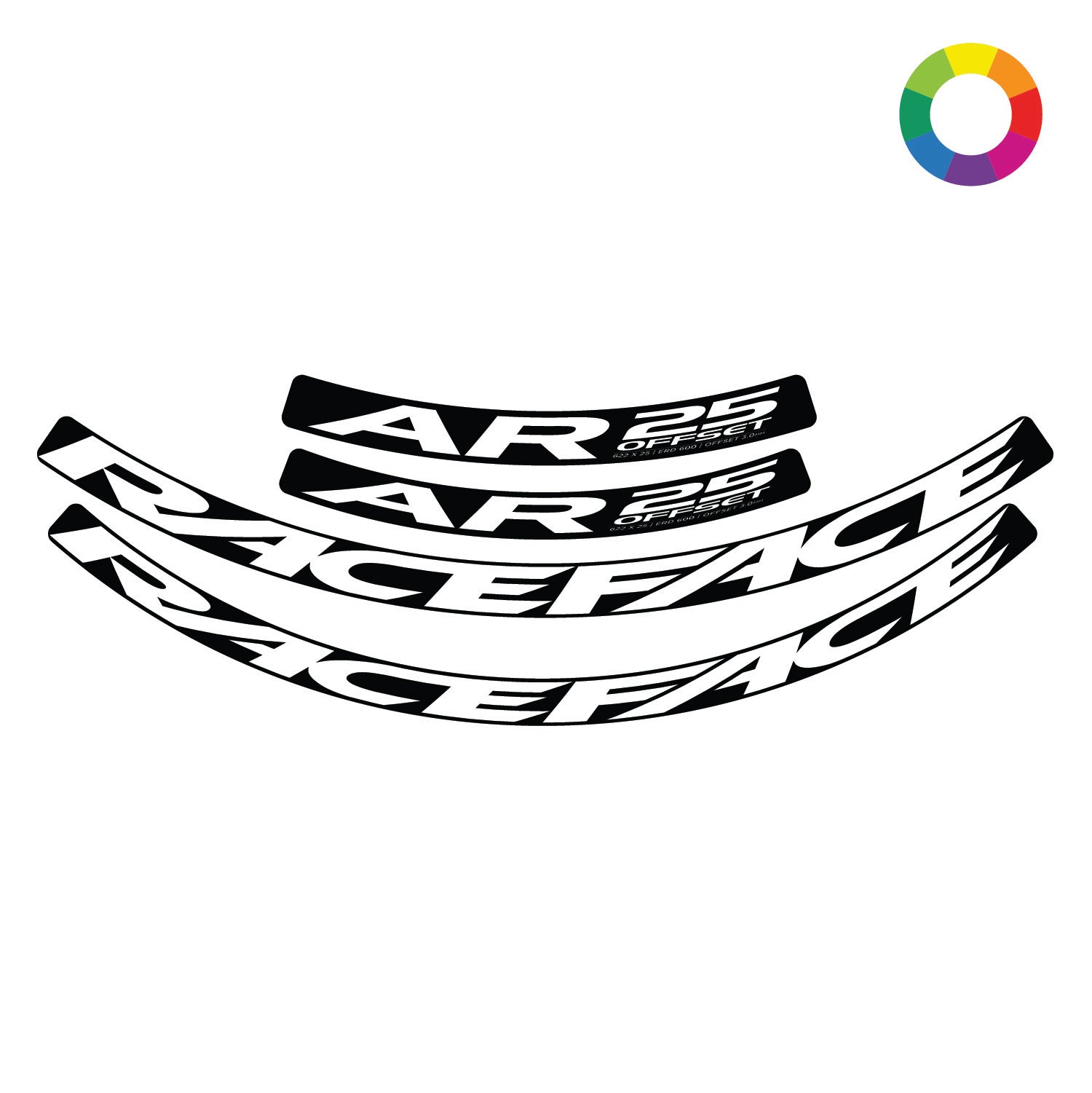 Custom Race Face AR 25 29" Rim Decal | Fully Customizable – Ground ...