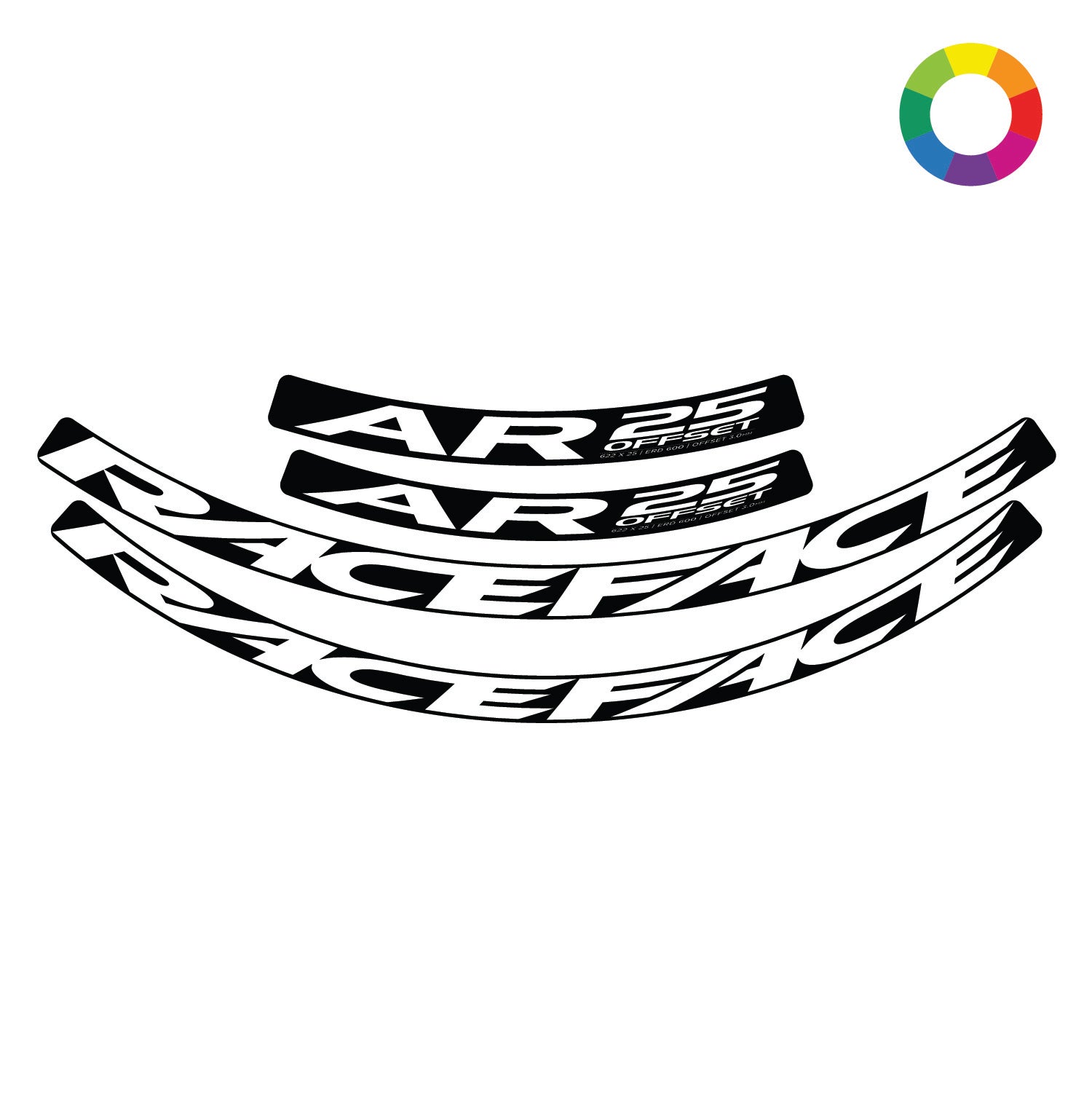 Custom Race Face AR 27 29" Rim Decal | Fully Customizable – Ground ...