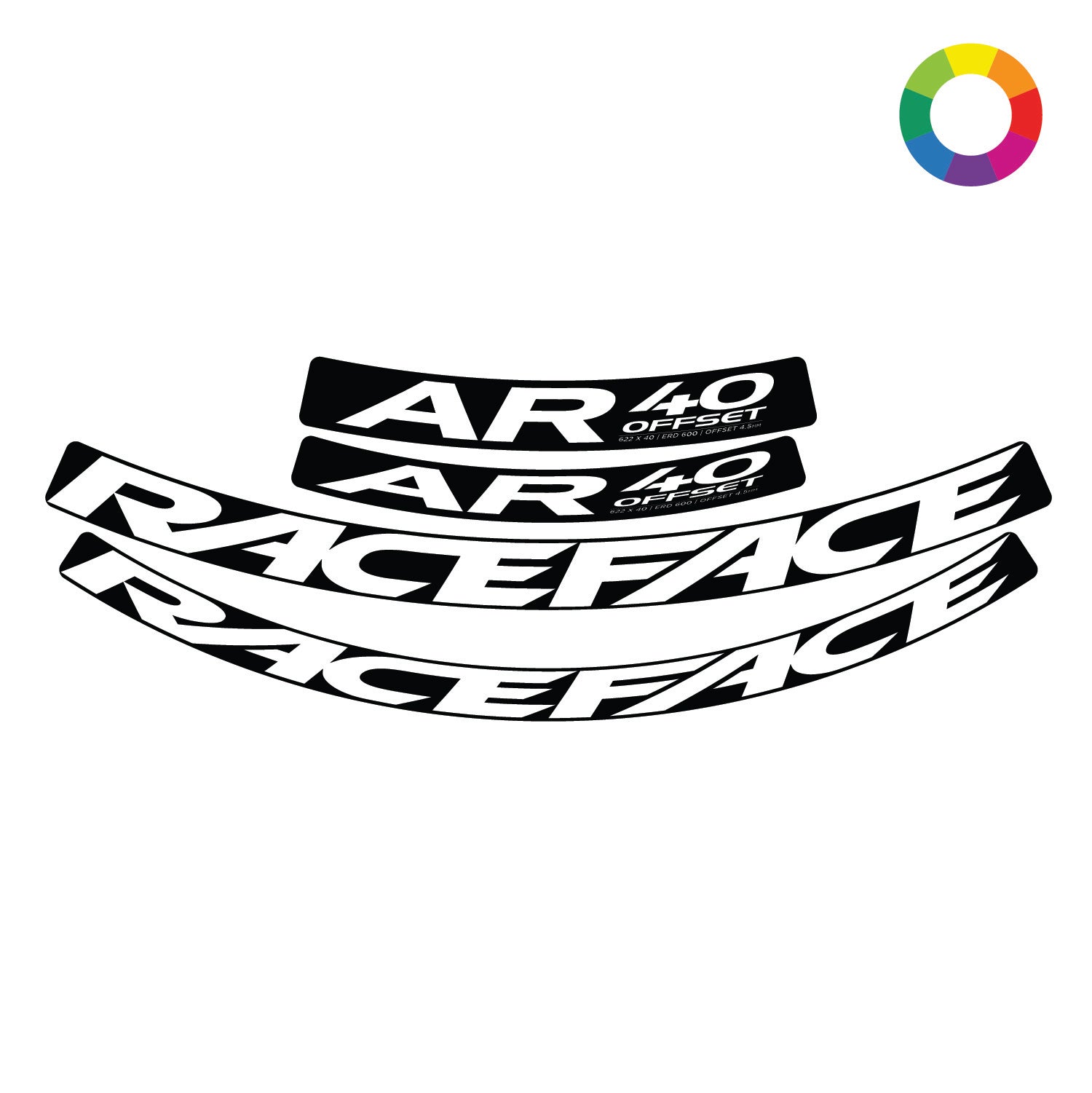 Custom Race Face AR 40 29" Rim Decal | Fully Customizable – Ground ...