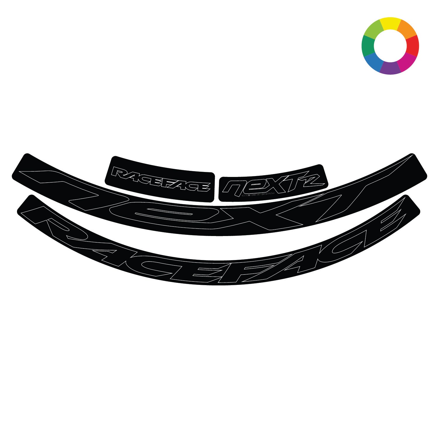 Custom Race Face Next R 36 29" Rim Decal | Fully Customizable – Ground ...
