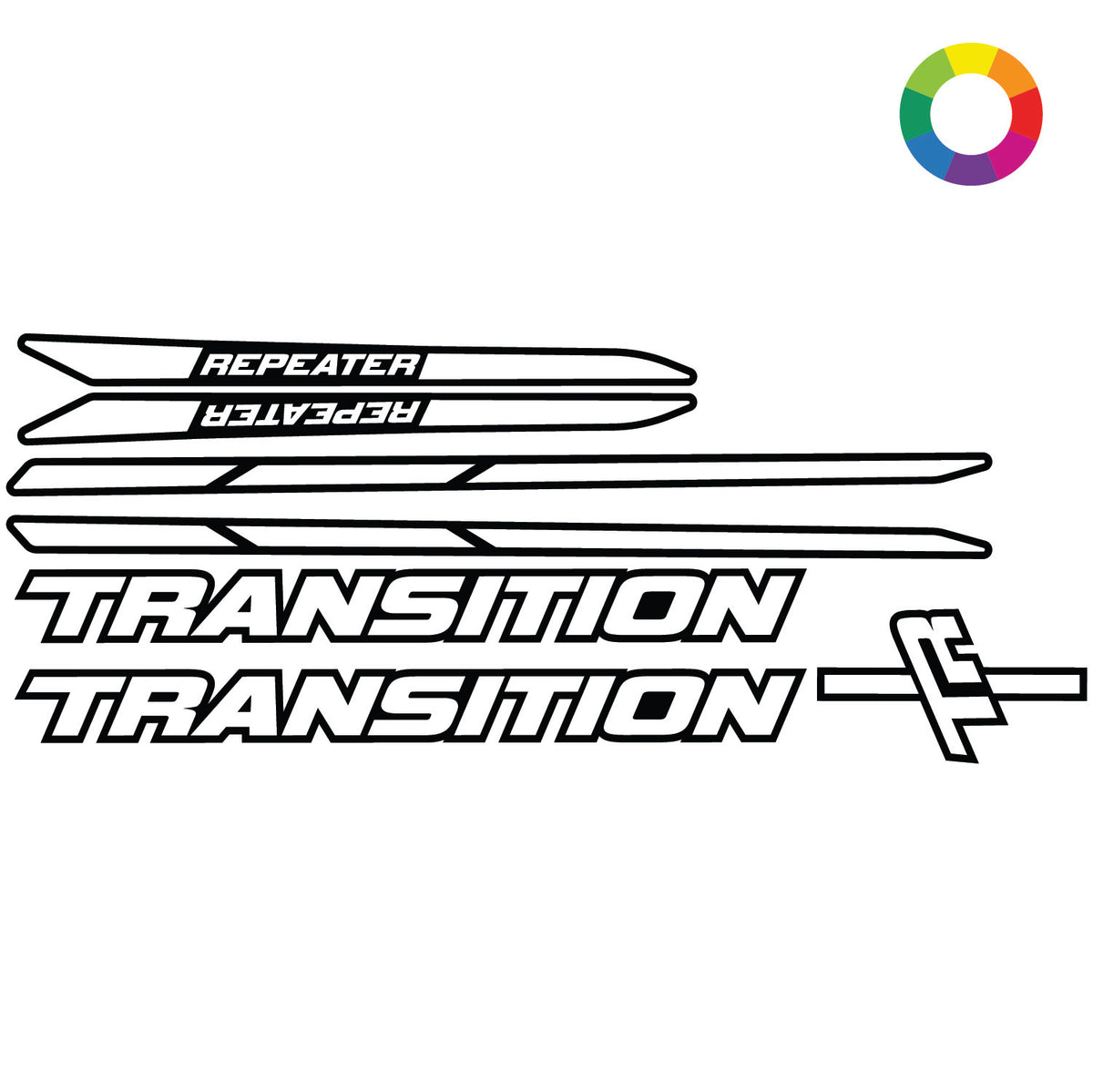 Custom 2022 Transition Repeater Decal Kit | Fully Customizable – Ground ...