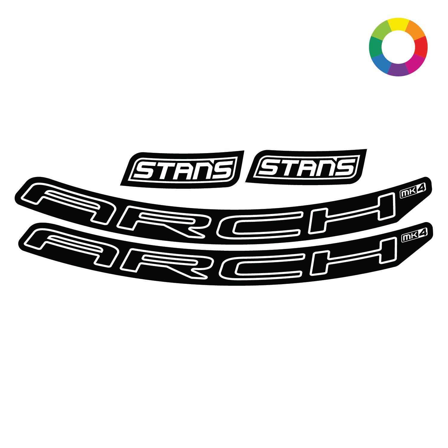 Custom Stan's ARCH MK4 29" Rim Decal | Fully Customizable – Ground ...