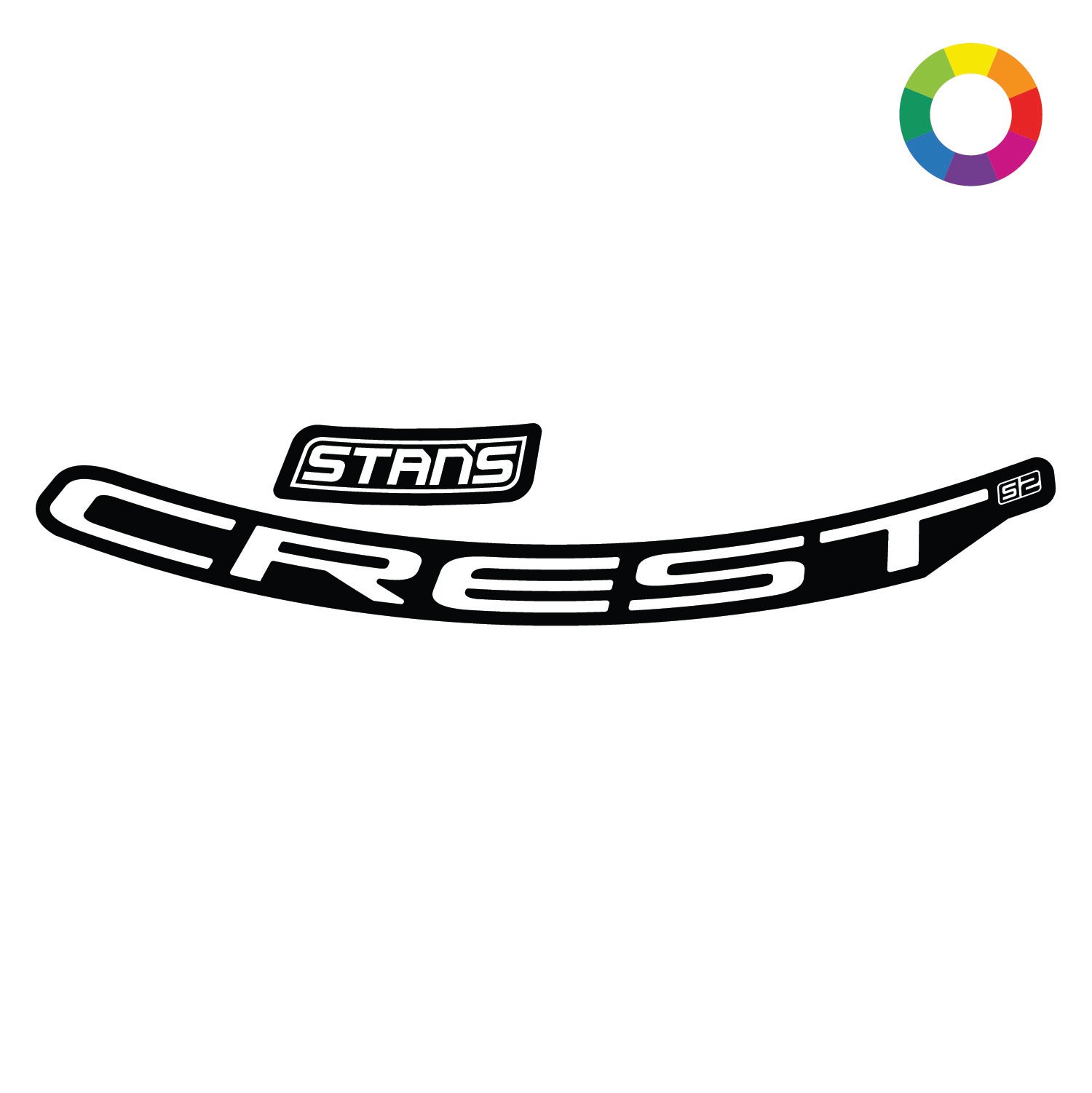 Custom Stan's CREST S2 27.5" Rim Decal | Fully Customizable – Ground ...