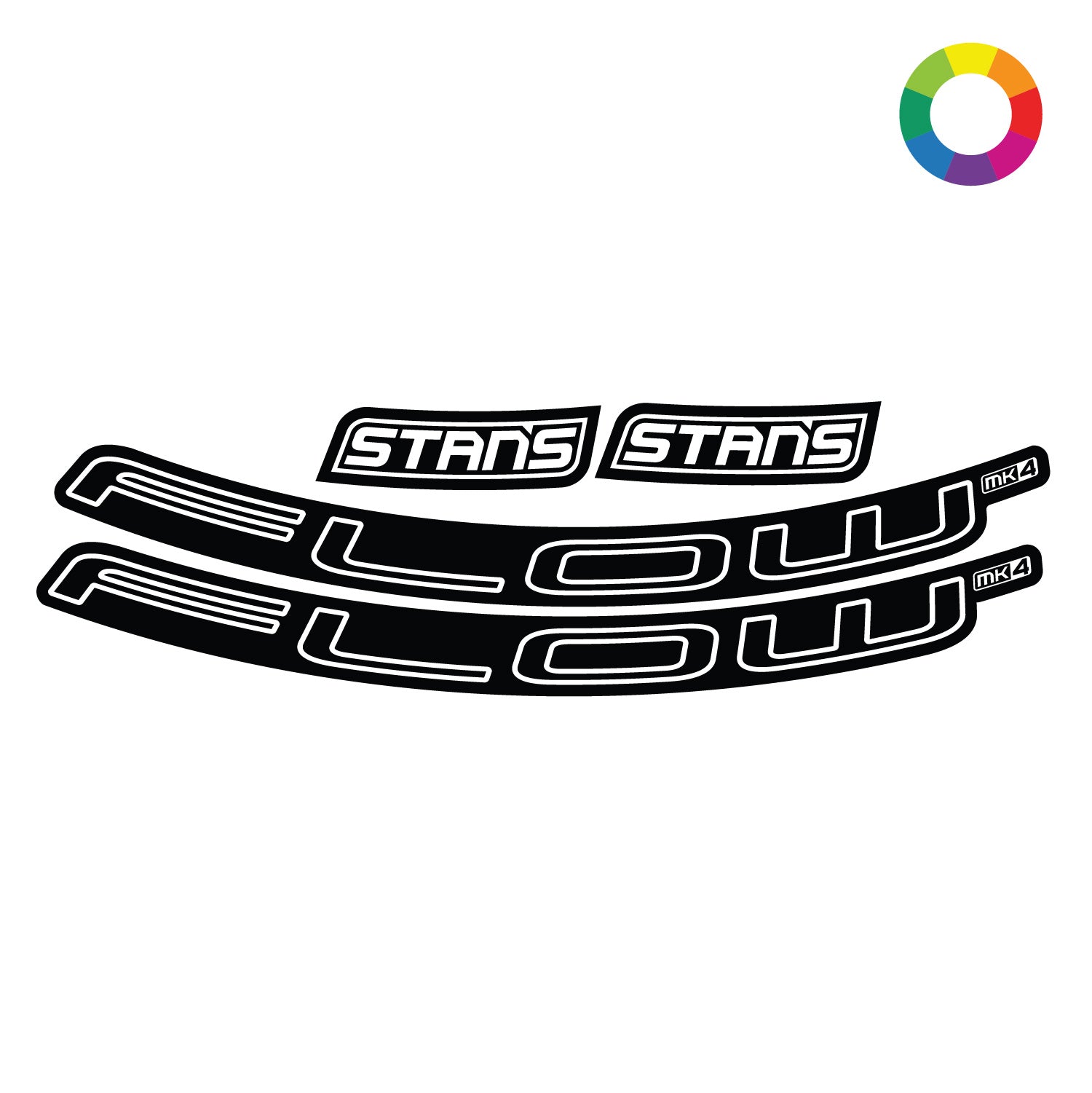 Custom Stan's FLOW MK4 29" Rim Decal | Fully Customizable – Ground ...