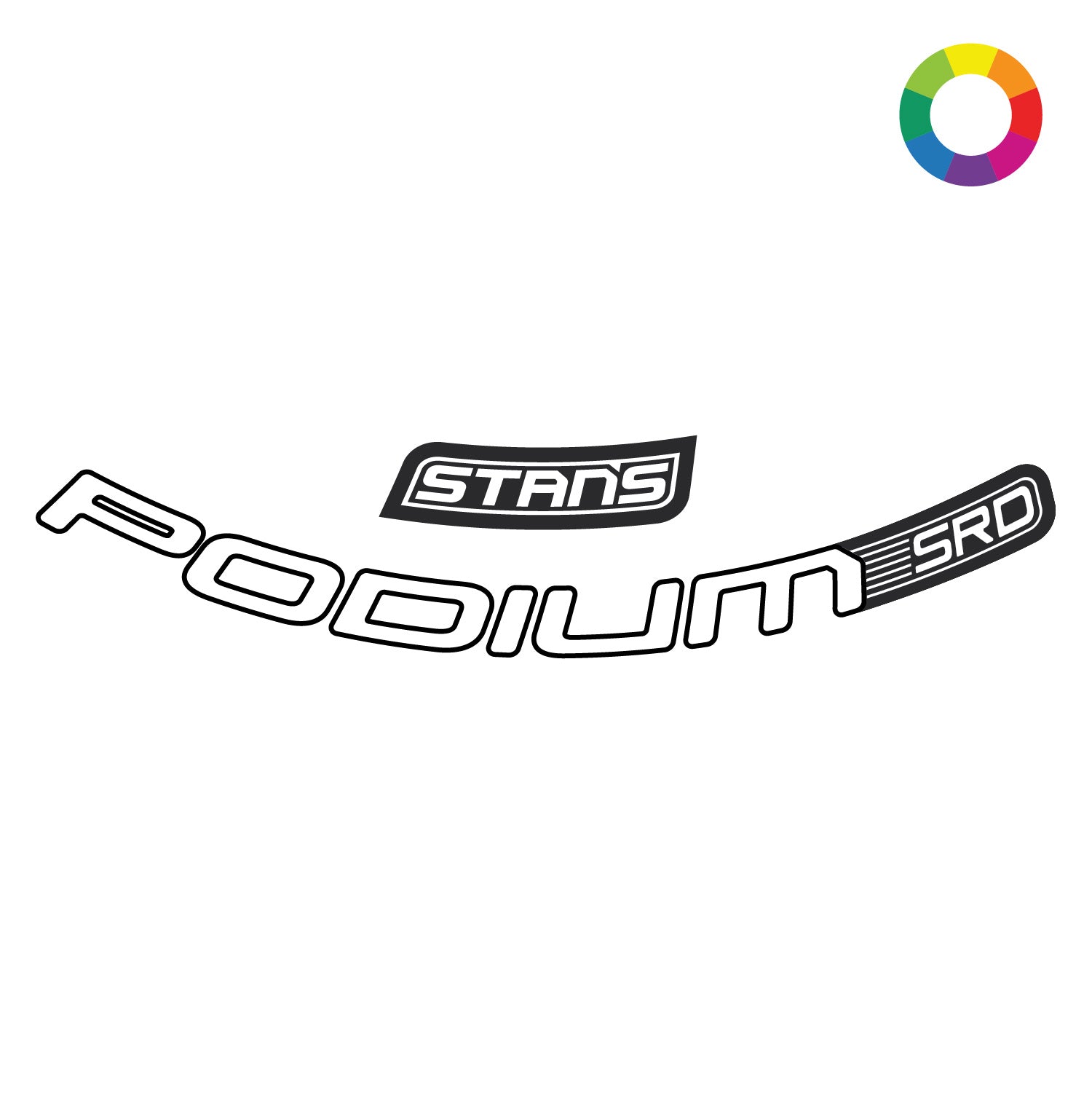 Custom Stan's PODIUM SRD 29" Rim Decal | Fully Customizable – Ground ...