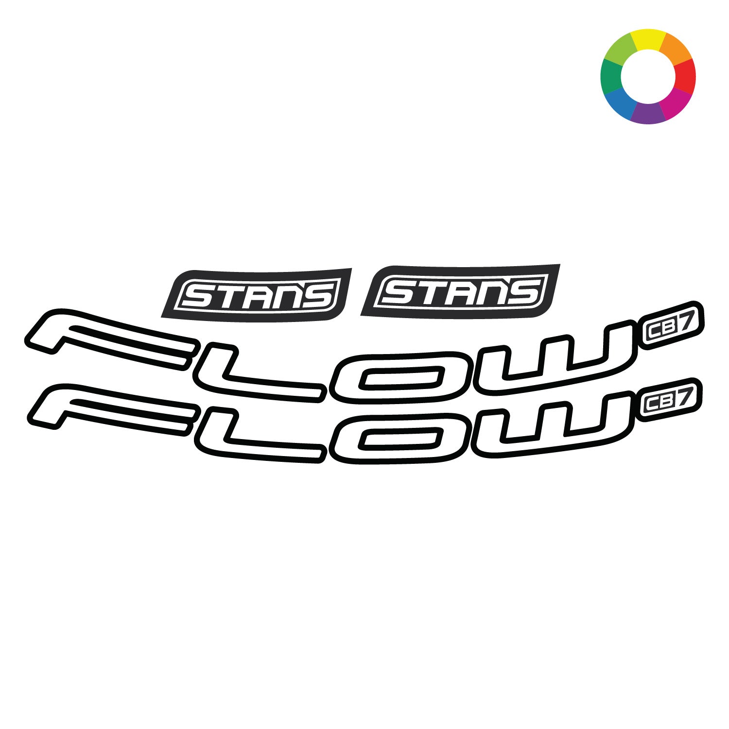 Custom Stan's FLOW CB7 29" Rim Decal | Fully Customizable – Ground ...