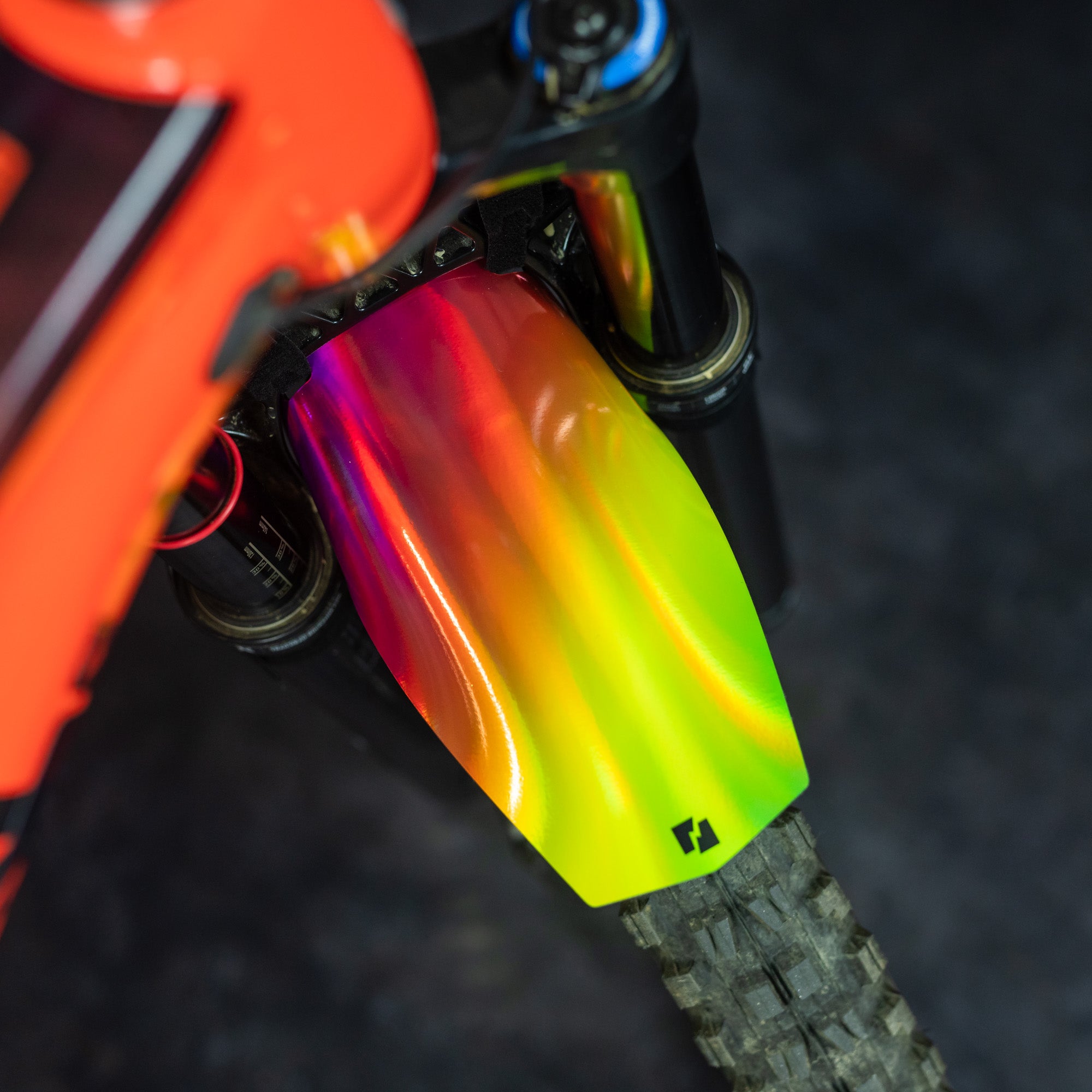Rainbow Road - Holographic Fender – Ground Keeper Custom