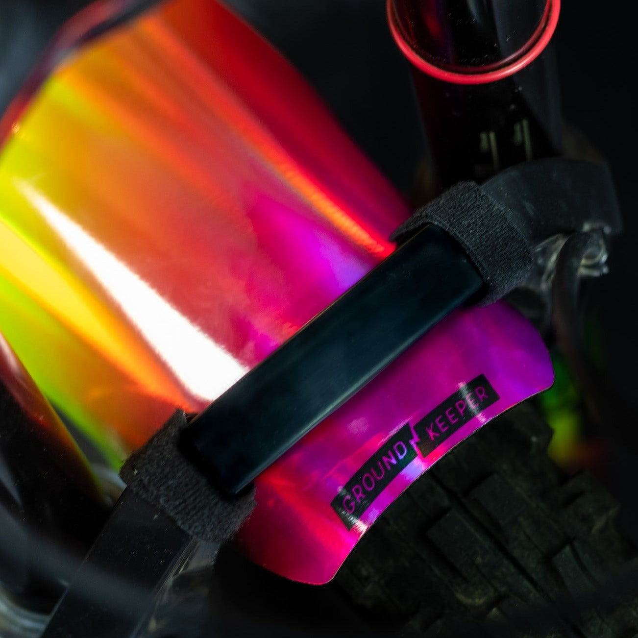 Rainbow Road - Holographic Fender – Ground Keeper Custom