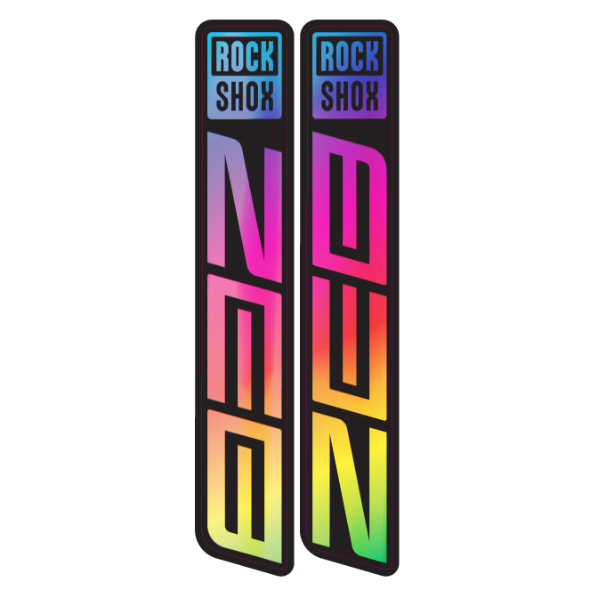 Metallic RockShox ZEB Fork Decal – Ground Keeper Custom